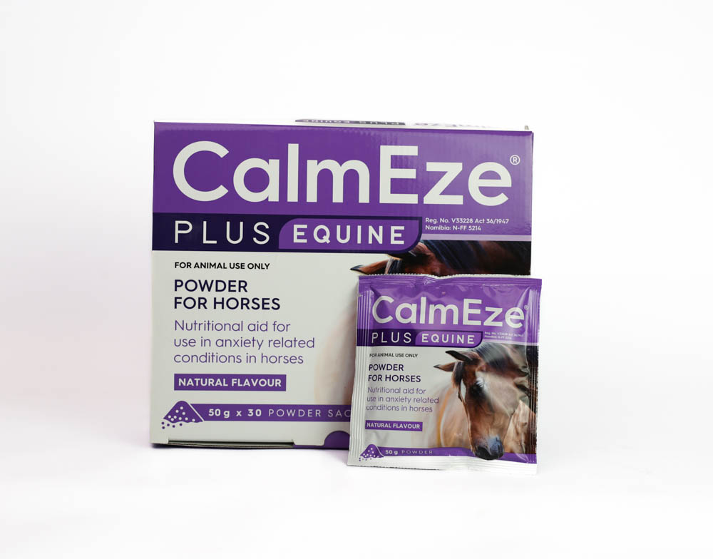 Calmeze Plus EQ Powder Sachet 50g – Orange Horse